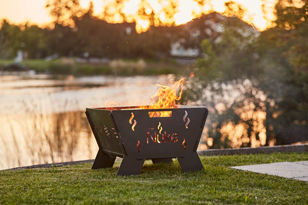 Ñuke Huapi 70 - Collapsible Fire Pit Grill – Nuke BBQ