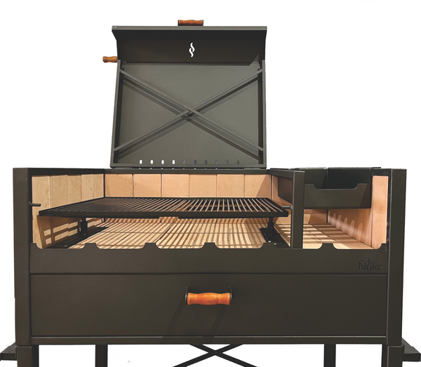 Ñuke Delta Gaucho Grill w/ Adjustable Grate - NOW AVAILABLE! – Nuke BBQ